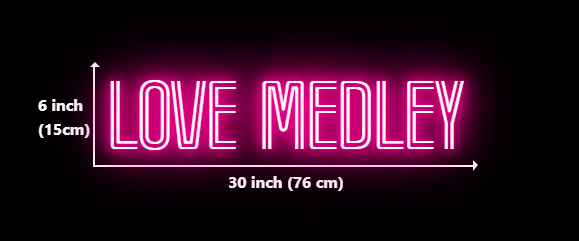 Custom Neon Signs for Nicola Medley Ballard – Neon.Outshine