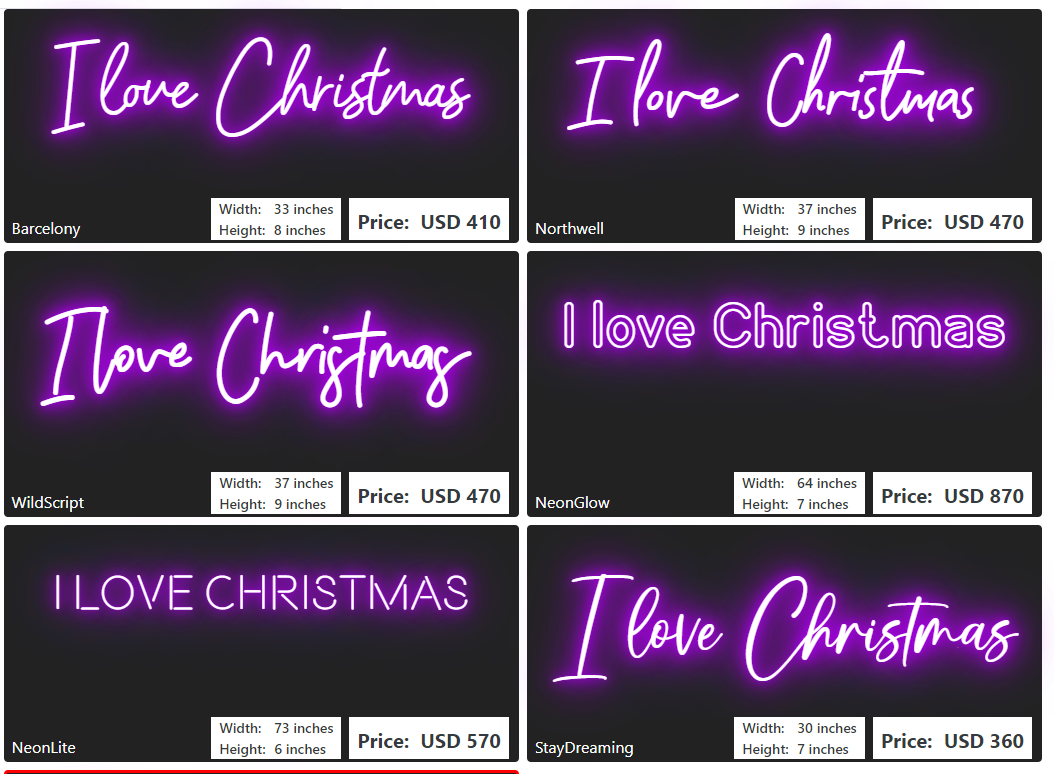 Custom Neon Sign for Mary – Neon.Outshine