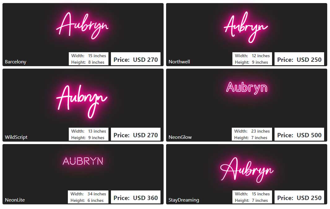 Custom Neon Sign for Morgan Brown – Neon.Outshine