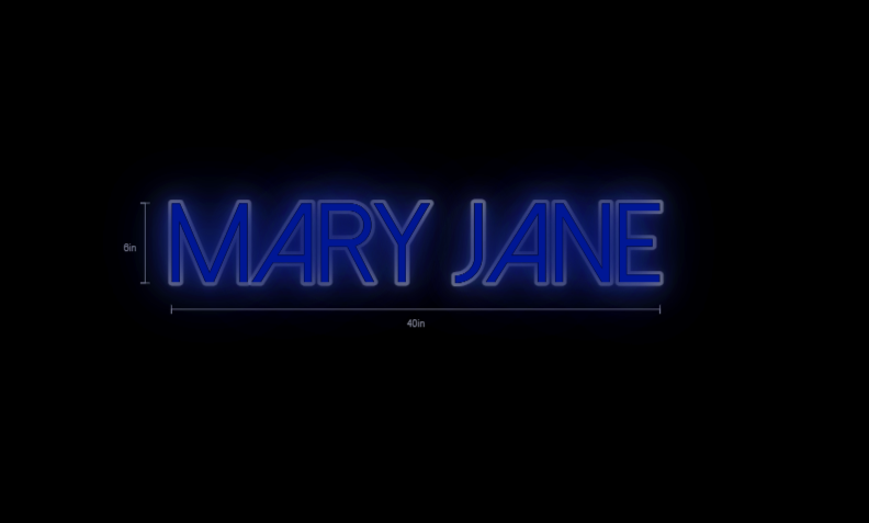 Custom sign For mary – Neon.Outshine